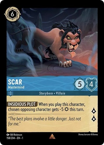 Scar - Mastermind - 158/204 - Rare Light Play Magic the Gathering MTG ...