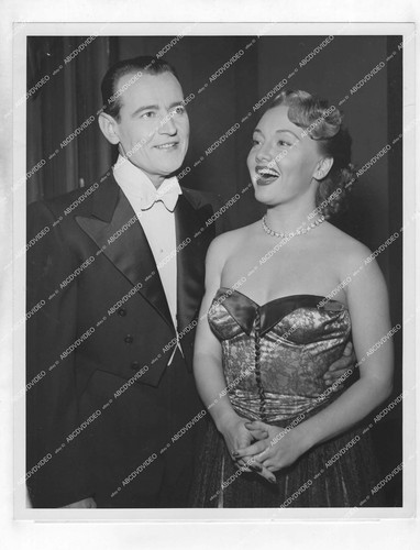 o36404 1950 orig photo dancer Frank Veloz (and Yolanda) singer Bette ...