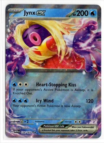 Pokemon Scarlet & Violet 151 Jynx ex 124/165 | eBay