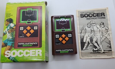 Soccer Mattel (1978) Retro Handheld Games