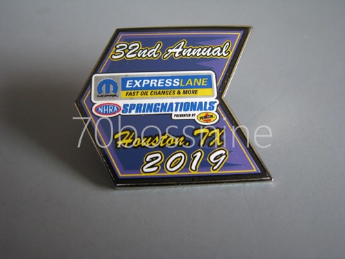 2019 MOPAR SPRINGNATIONALS HOUSTON NHRA DRAG RACING EVENT HAT PIN LAPEL ...