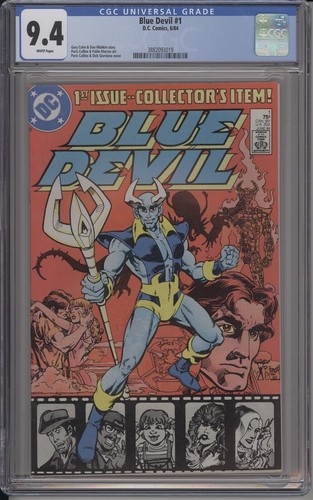BLUE DEVIL #1 - CGC 9.4 - ORIGIN & 1ST APPEARANCE OF THE BLUE DEVIL | eBay
