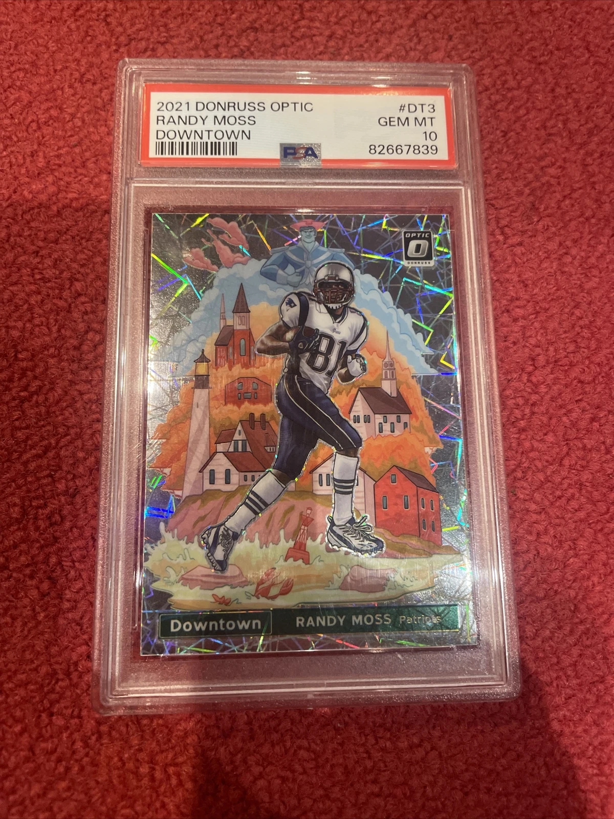 Randy Moss 2021 Optic #DT-3 Downtown PSA 10 Price Guide - Sports Card ...