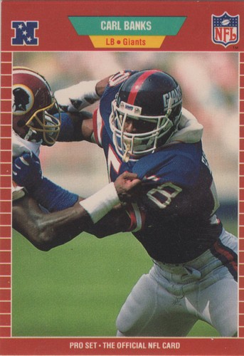 Carl Banks - NFL Pro Set | eBay