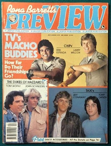 Rona Barretts Preview 1979 Chips/Dukes of Hazzard/Taxi | eBay