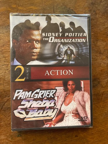 THE ORGANIZATION Sidney Poitier / SHEBA, BABY Pam Grier SEALED DVD 2 on ...