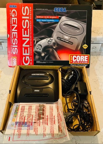 Sega Genesis Core System 2 Video Game Console - Black for sale online ...