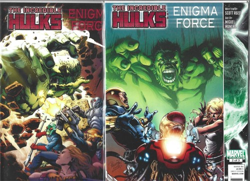 THE INCREDIBLE HULKS ENIGMA FORCE LOT OF 2 - #2 #3 (NM-) INCREDIBLE ...