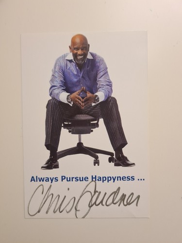 Chris Gardner (Pursuit Of Happiness) - Signed / Autographed 4x6 Fan ...