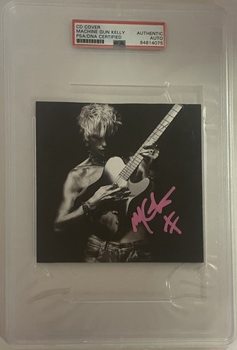 Machine Gun Kelly MGK Signed Mainstream Sellout CD PSA/DNA COA ...