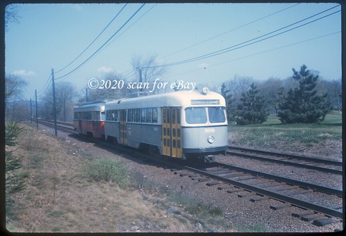 MBTA Riverside Line PCC 1968 Original Kodachrome Slide | eBay