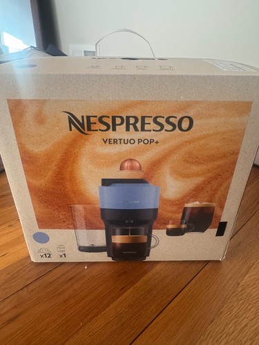UNUSED Nespresso Vertuo Pop Plus Coffee Machine Capsule Blue | eBay