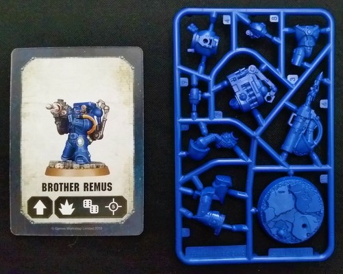 40K Space Marine Heroes Brother Remus Missile Launcher Series 1 ...