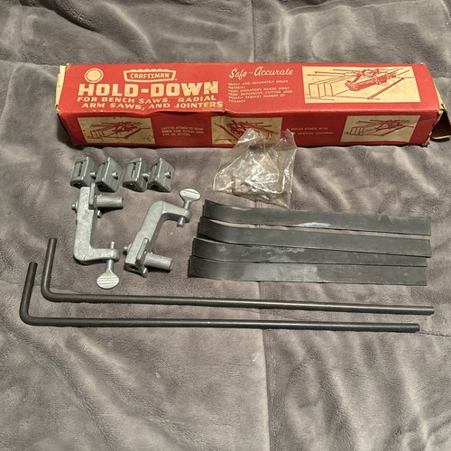 Vintage Craftsman 9-3230 Hold Down For Bench Saws, Radial Saws ...