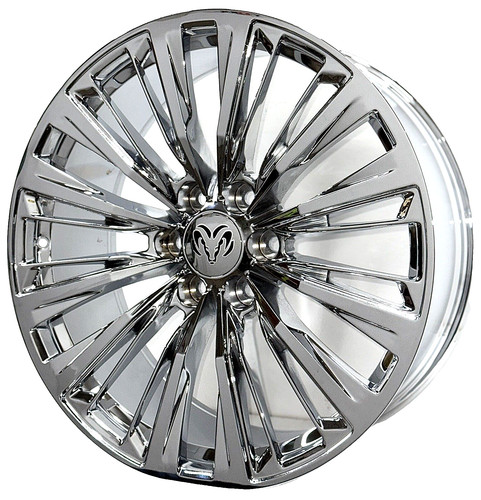 22" Chrome OE Replica SSV Escalade V Series Rims fit 2024 RAM 1500 ...