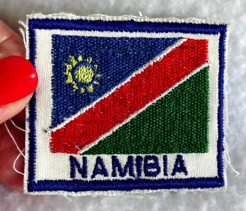 New Flag of Namibia Embroidered Sew-On Patch Southern Africa Badge 2 x 2-3/8" | eBay