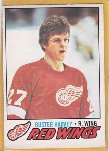 1977-78 O PEE CHEE HOCKEY BUSTER HARVEY #122 RED WINGS EXMT *A9816 | eBay