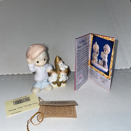 Vtg Precious Moments SAYING "OUI" TO OUR LOVE #3 of 12 Christmas ...