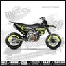 FIT : HUSQVARNA 701 2016-2022 SUPERMOTO FLUO DECAL GRAPHIC KIT [ACTION ...