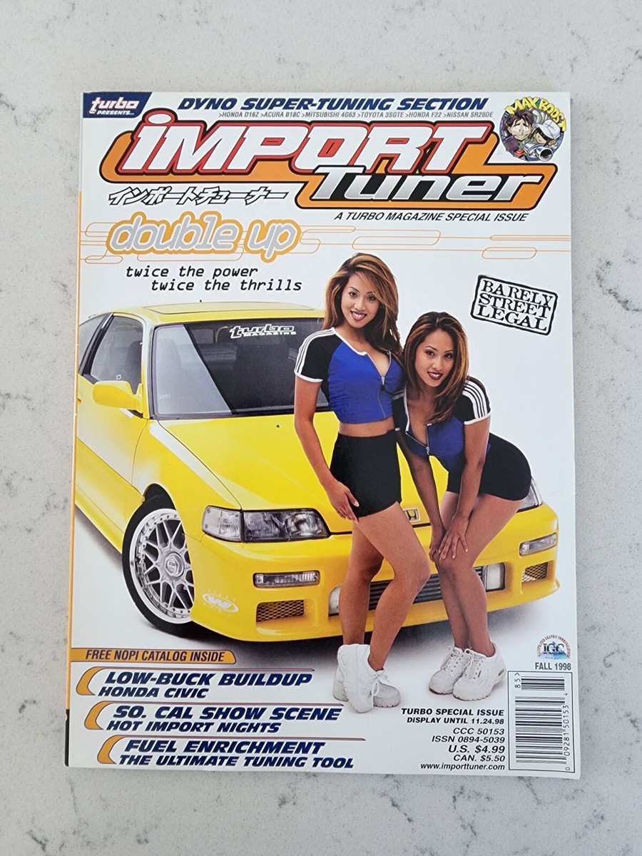 Import Tuner Magazine Back Issues 2003 Mitsubishi Lancer Readers'