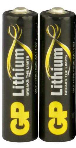 2 GP Lithium AA FR6 Batteries | eBay