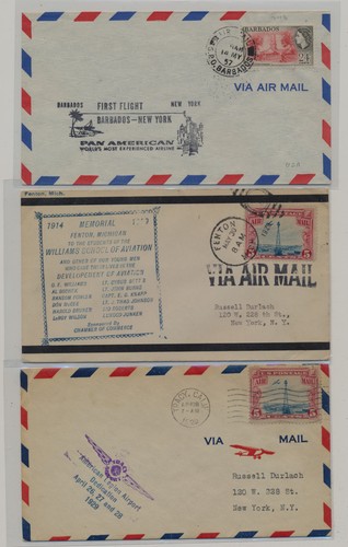 US - 3 Airmail Covers Lot # 149 | eBay