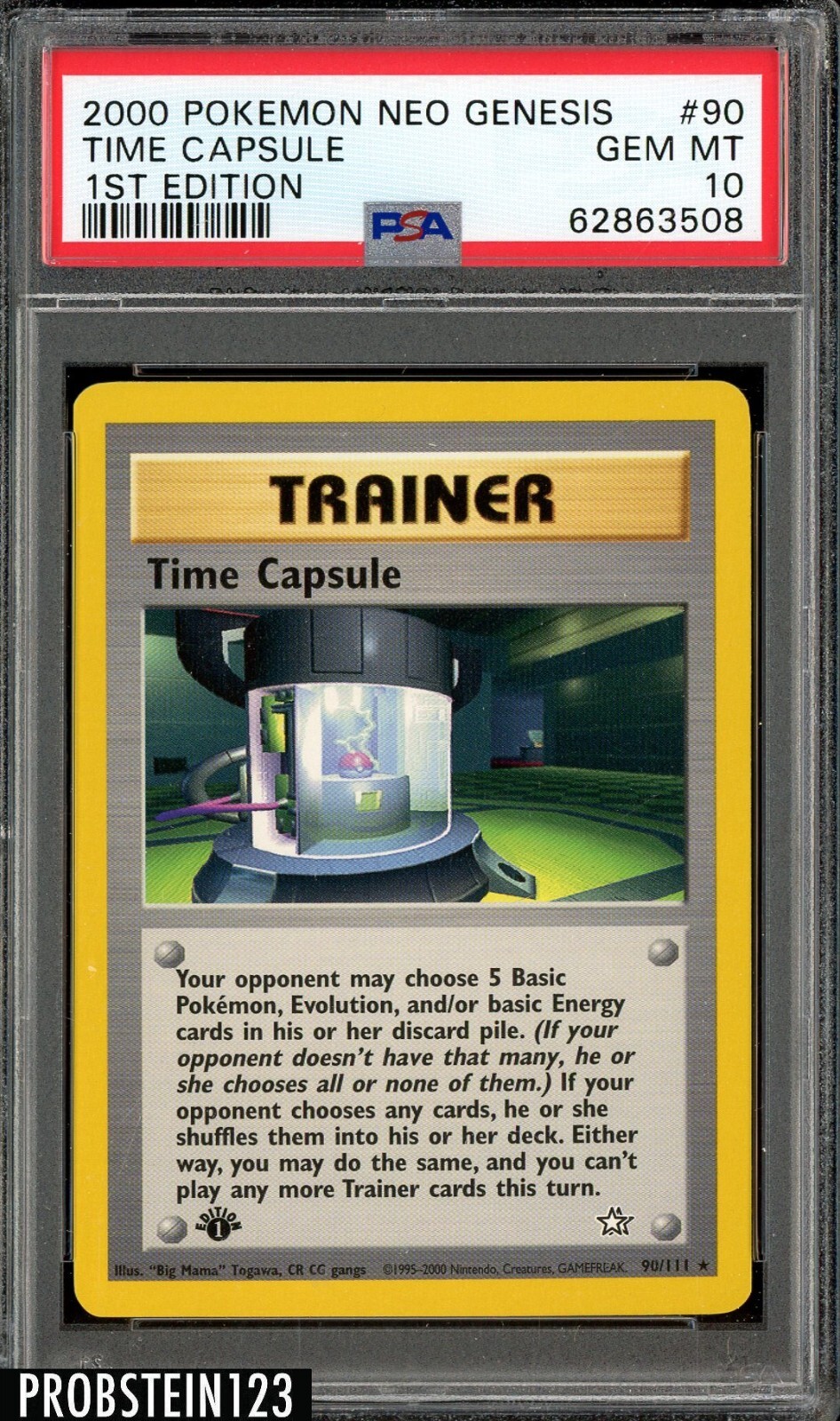 Time Capsule 2000 Neo Genesis #90/111 1st Edition Price Guide - Sports ...