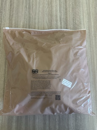 British Army 24hr ORP MRE Menu #2 In The US | eBay