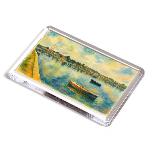 FRIDGE MAGNET - The Quay, Fareham (a) - Vintage Art Style | eBay UK