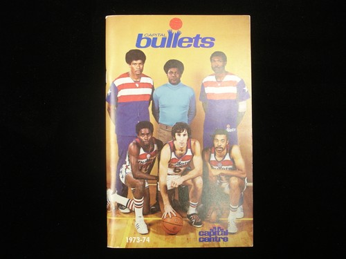 1973-74 Capital Bullets NBA Basketball Media Guide | eBay