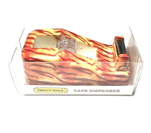 PRETTY TOOLS Tape Dispenser Tiger Print Safari Design | eBay