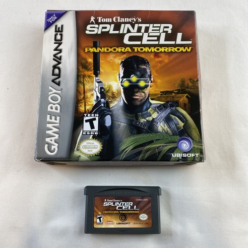 Splinter Cell: Pandora Tomorrow Gameboy Advance boxed | eBay