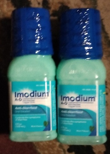 2 pack, Imodium A-D Anti-Diarrheal Oral Solution Mint Flavor 4 oz each ...