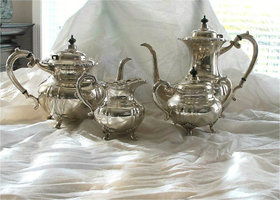 Antique Solid Silver Teapots & Sets for sale | eBay