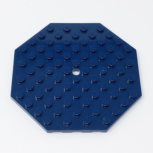 89523 LEGO Parts Plate Modified 10x10 Octagonal w/ Hole (Earth) DARK ...