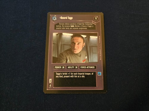Star Wars CCG Premiere Limited General Tagge | eBay