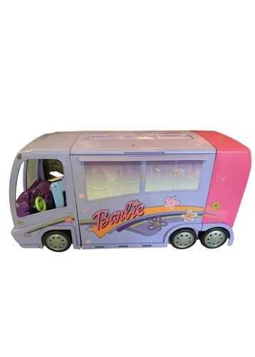 Barbie 2001 Jam n Glam Concert Tour Bus Stage with Lights and Sound IN ...