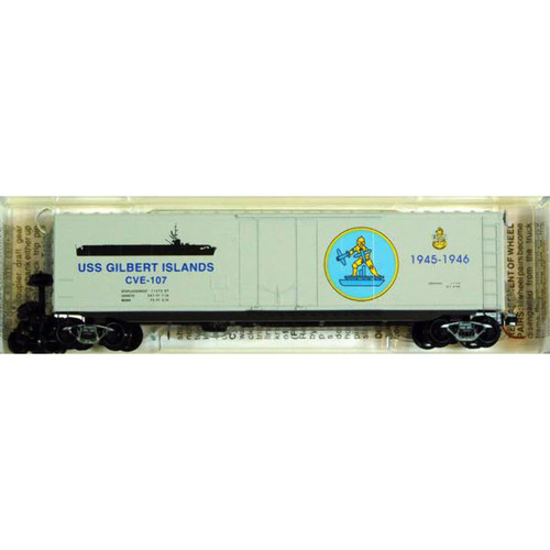 Micro-Trains MTL N USS Gilbert Islands Navy Series #6 50' Box Car ...
