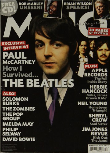 MOJO magazine 203 - Beatles cover October 2010 Bob Marley David Bowie ...
