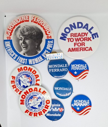 Mondale Ferraro 1984 Campaign buttons and Pin | eBay