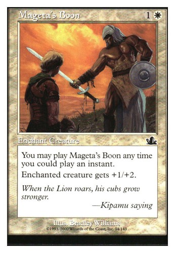 Mageta's Boon Prophecy MTG - LP | eBay