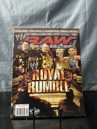WWE WWF Raw Magazine Royal Rumble 2006 SEE DESCRIPTION | eBay
