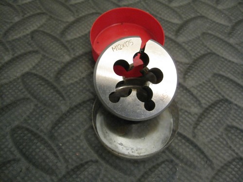 M12 x 1.75 Round Split Adjustable Thread Die 1-1/2" HSS Poland | eBay