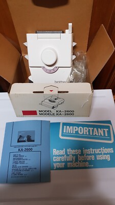 Brother 260 Chunky Knitting Machine for sale | eBay