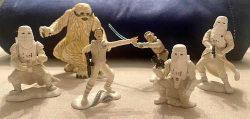 Set of 6 Mini Star Wars Battle Of Hoth Figures | eBay