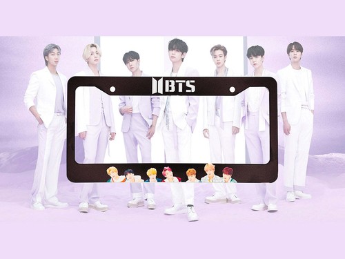 BTS Kpop License Plate Frame | eBay