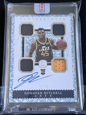 Donovan Mitchell Basketball Trading Card Database