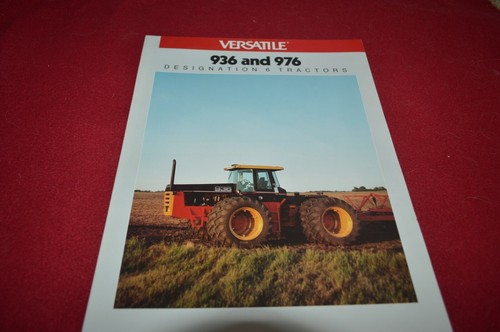 Versatile 936 976 Tractor Dealer's Brochure GDSD8 | eBay