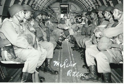 MELCHOR RILLERA Signed Photo WW II D-DAY 101ST AUTO COA WORLD WAR 2 | eBay