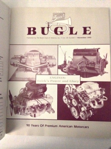 Buick Bugle Magazine 90 Years Of Premium Motors November 1993 ...